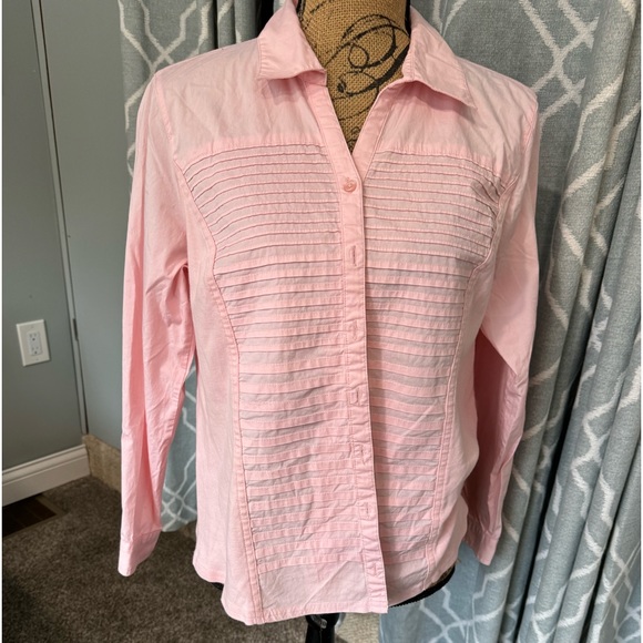 Christopher & Banks | Tops | Christopher Banks Petite Large Blouse ...